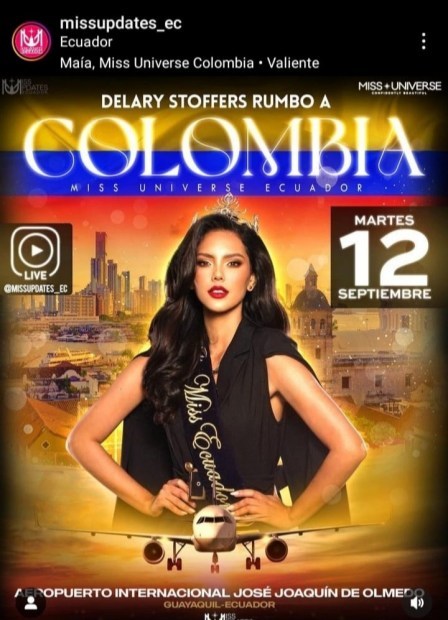 Delarys Stoffers , continuará su preparación en Colombia y al parecer ...