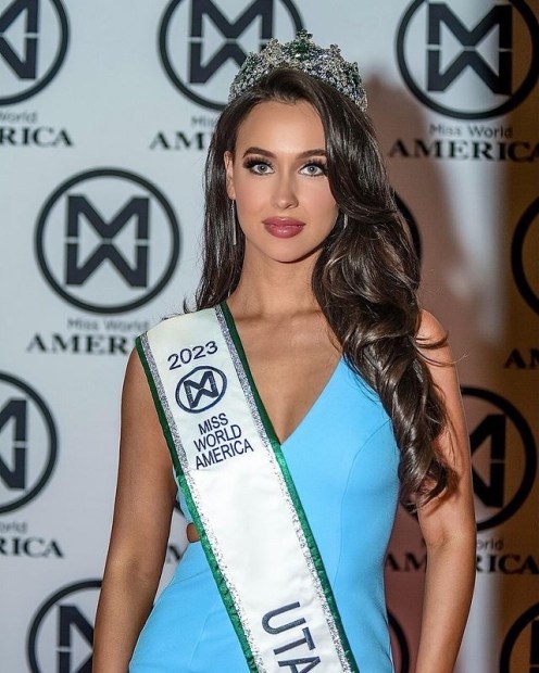 MISS MUNDO UTAH TAMBIÉN ES VENEZOLANA, lo que sucede cuando tú papá no ...