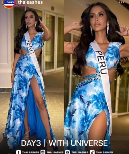 MISS PERU DÍA 3 FOTO CON EL MISMO TRAJE PEADO DE AYER - Reinas de ...