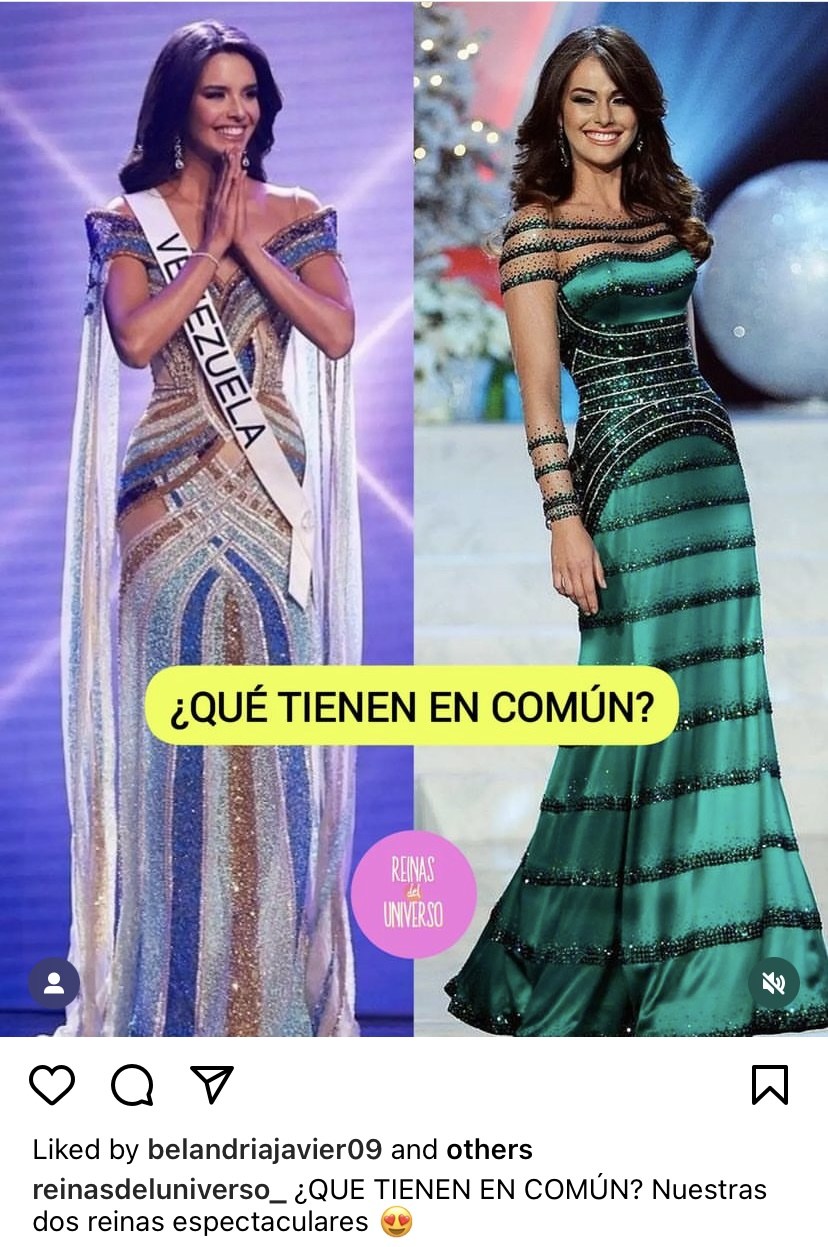 QUE TIENEN EN COMÚN ESTAS DOS REINAS? - Reinas de Belleza Int ...