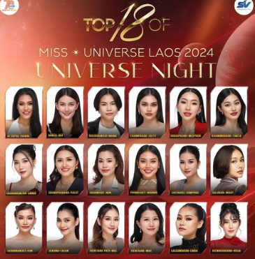 🌺 CANDIDATAS MISS UNIVERSE LAOS 2024 🌺 FINAL 08 DE JUNIO 🌺 CORONADA ...