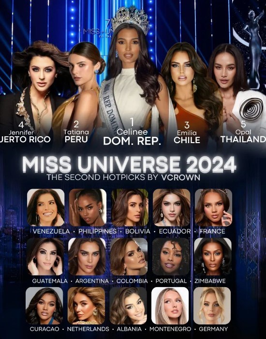 2nd hot picks MU 2024 por VCROWN. 🔥💥 - Reinas de Belleza Int. - ♔ MYBEAUTYQUEENS Reinas de ...