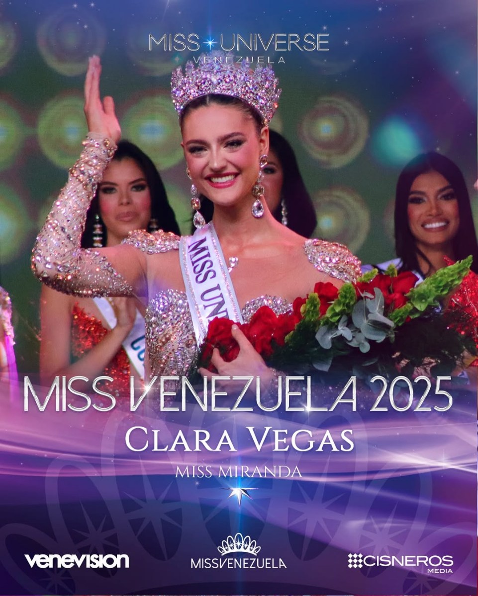 📰 ️ Clara Vegas Goetz es coronada Miss Universe Venezuela 2025 👑 ...